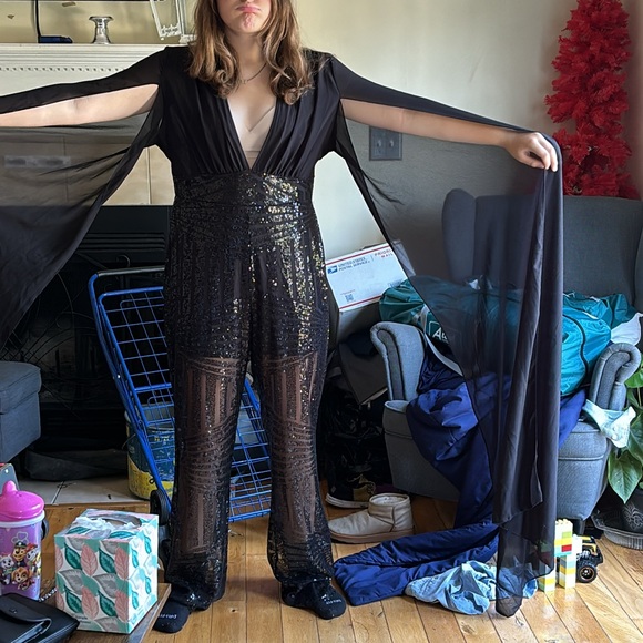 LKOUS | Pants & Jumpsuits | New Lkous Women Elegant Romper Sexy Deep V ...